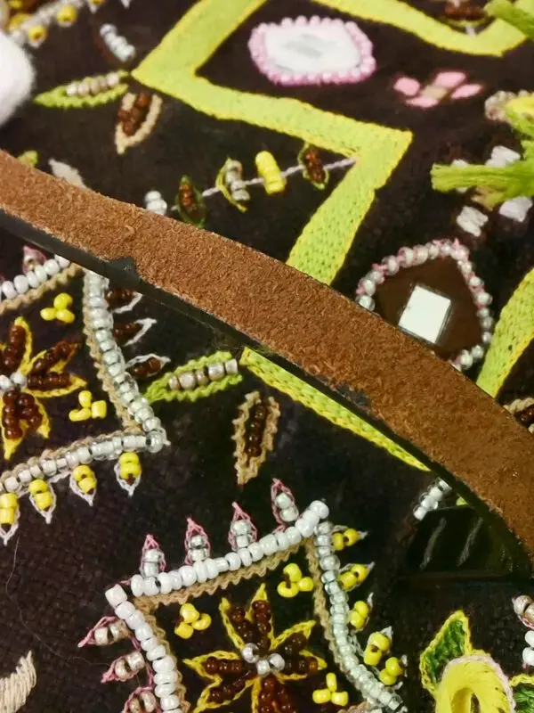 Fendi Beads Embroidered Tote Bag