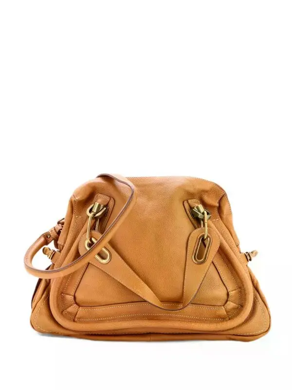 Chloé Paraty Top Handle Bag Leather Medium Satchel