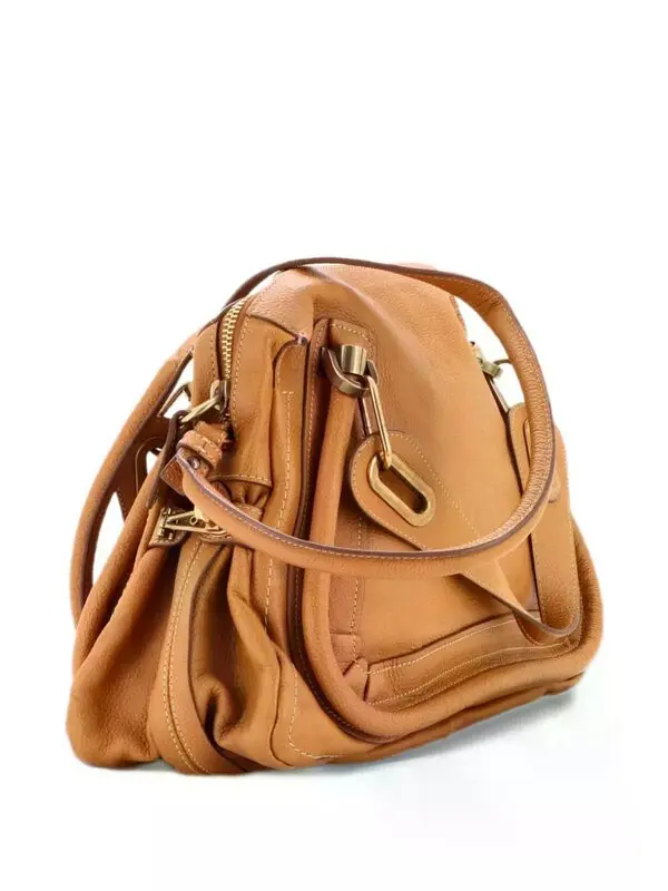 Chloé Paraty Top Handle Bag Leather Medium Satchel