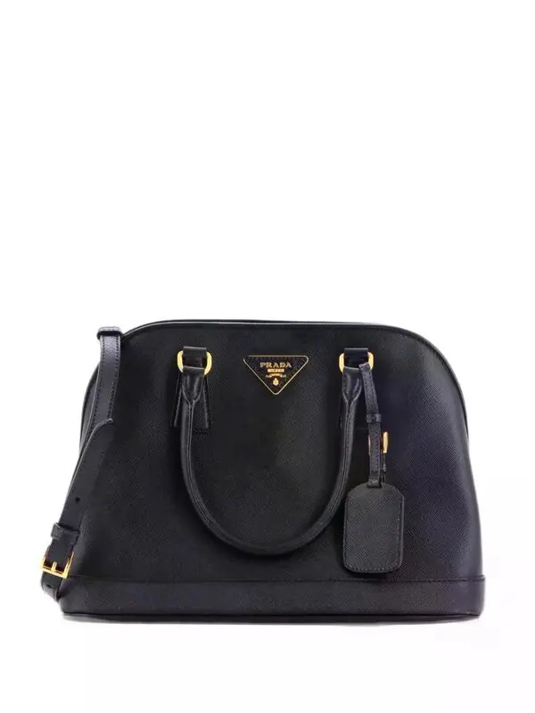 Prada Open Promenade Bag Saffiano Leather Medium Tote Bag