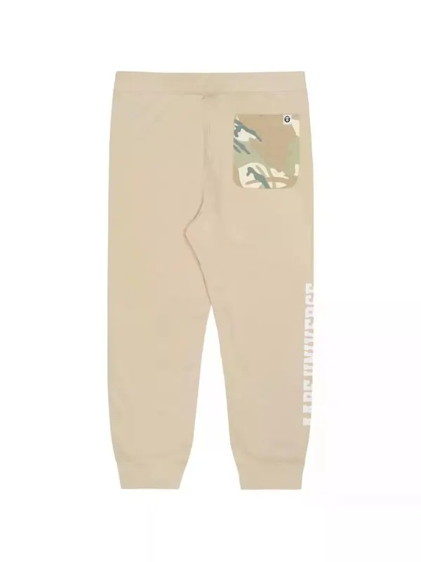 AAPE BY *A BATHING APE Moonface Logo-print Track Pants