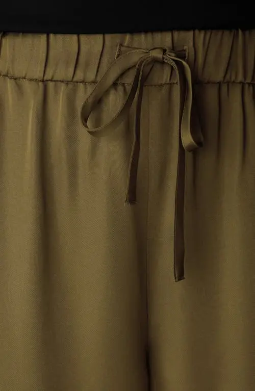 Eileen Fisher Satin Ankle Joggers