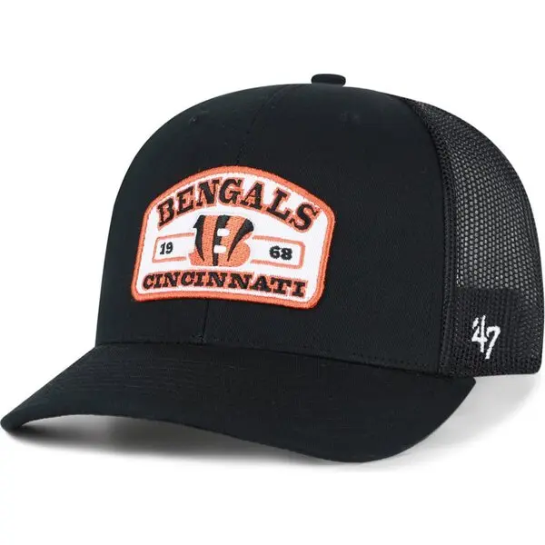 '47 Cincinnati Bengals Roadway Adjustable Trucker Hat