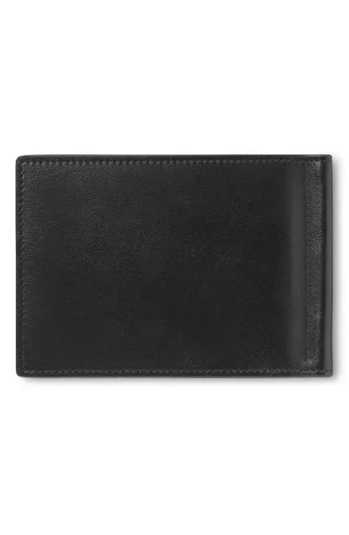Montblanc Meisterstück Leather Wallet 6cc With Money Clip