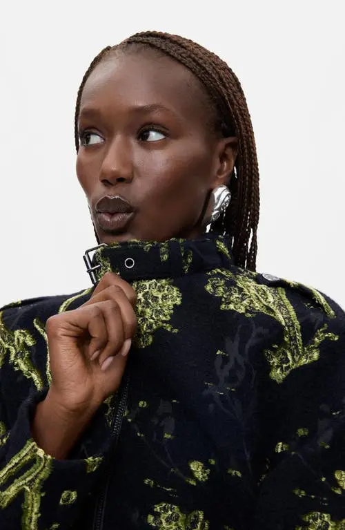 Desigual Stand Collar Jacket