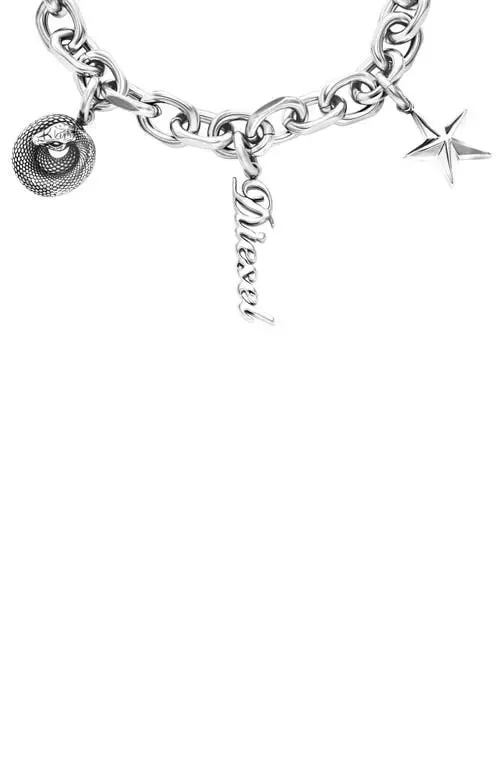 DIESEL® Charm Chain Bracelet