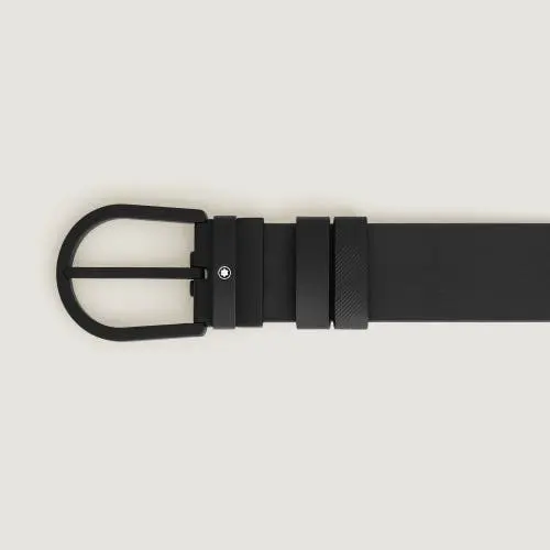 Montblanc Extreme Leather 35mm Horseshoe Buckle Reversible Belt