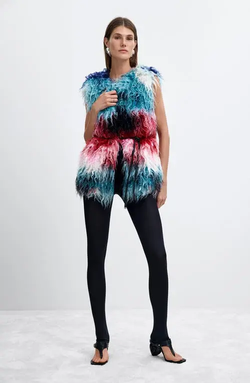 Desigual Faux Fur Jacket