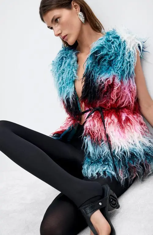 Desigual Faux Fur Jacket