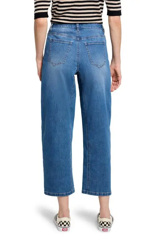 NIC+ZOE High Waist Barrel Leg Jeans