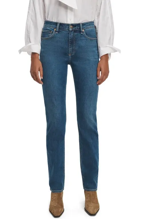 Rag & Bone Sutton High Waist Slim Cigarette Jeans