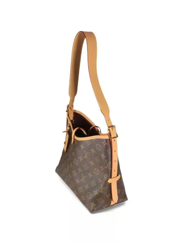 LOUIS VUITTON 2021-2025 Bb Carryall Monogram Tote Bag
