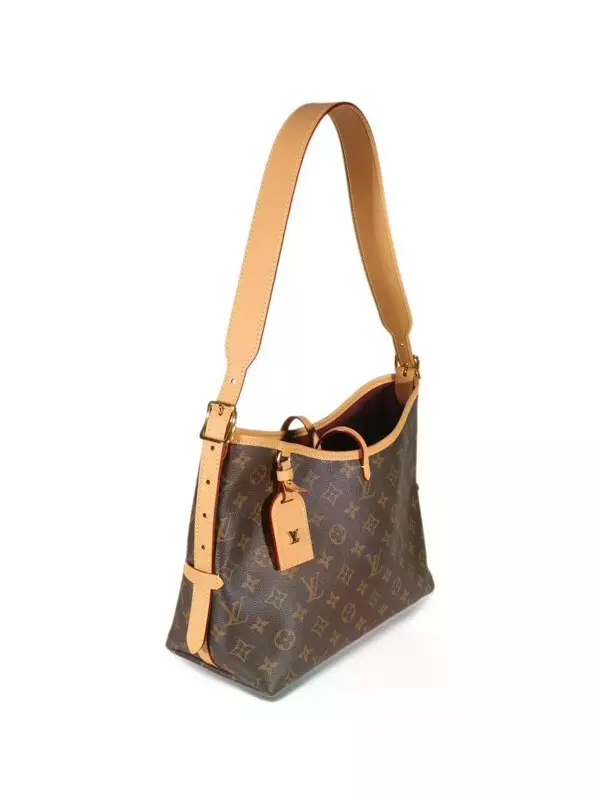 LOUIS VUITTON 2021-2025 Bb Carryall Monogram Tote Bag