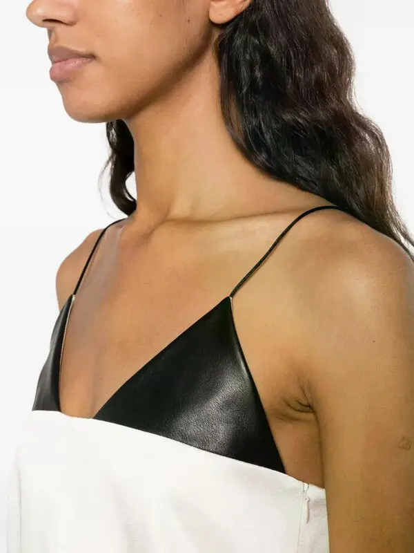 SEMICOUTURE Colour-block Camisole Top