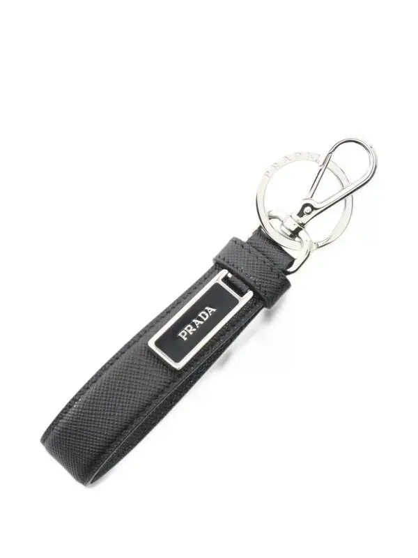 Prada Saffiano Leather Key Ring