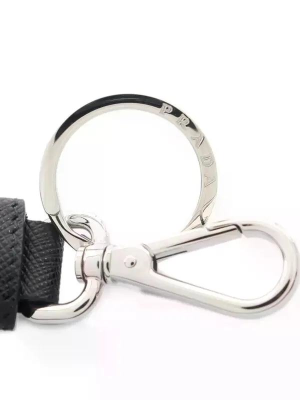 Prada Saffiano Leather Key Ring