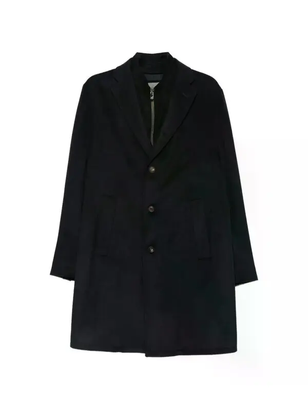 Corneliani Layered Single-breasted Coat