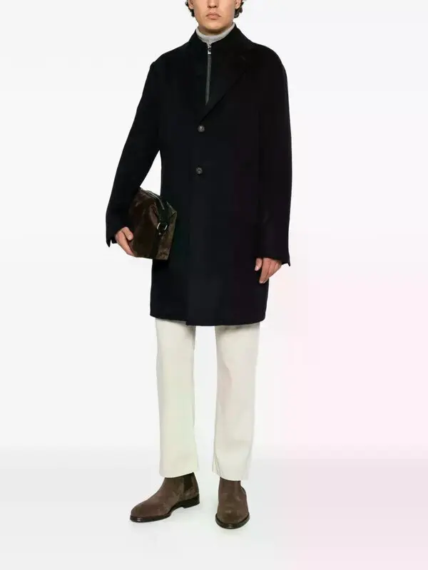 Corneliani Layered Single-breasted Coat