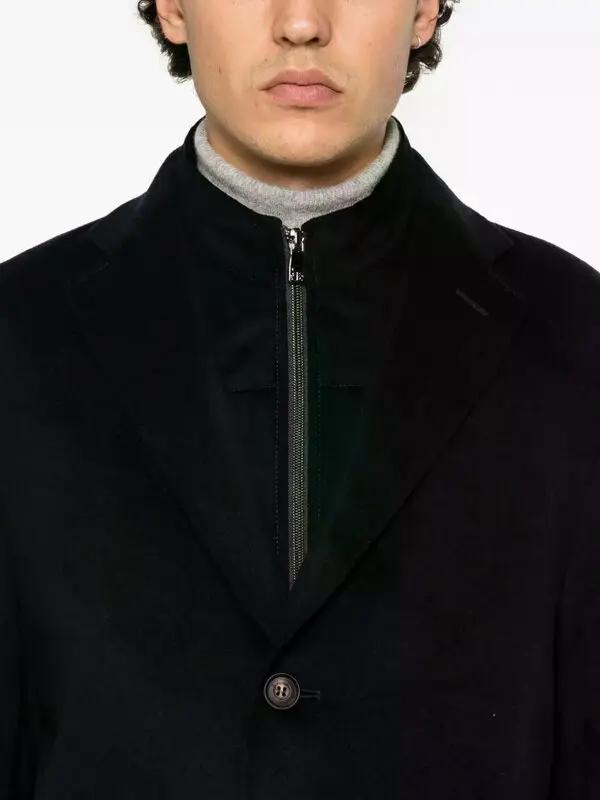 Corneliani Layered Single-breasted Coat