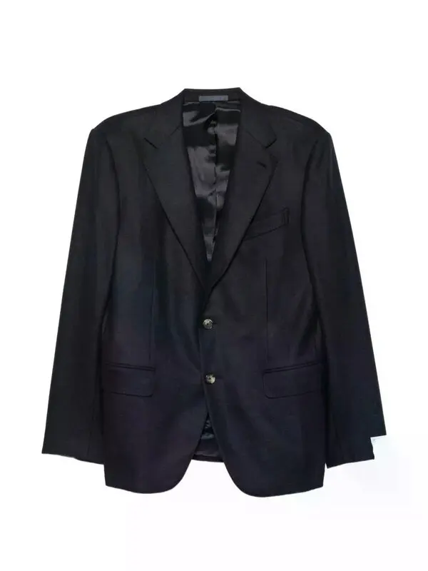 Caruso Single-breasted Notch-lapels Blazer
