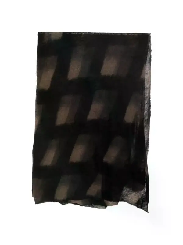 Botto Giuseppe Checked-pattern Scarf