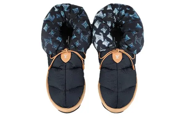 LOUIS VUITTON Pillow Comfort Ankle Boots 'navy
