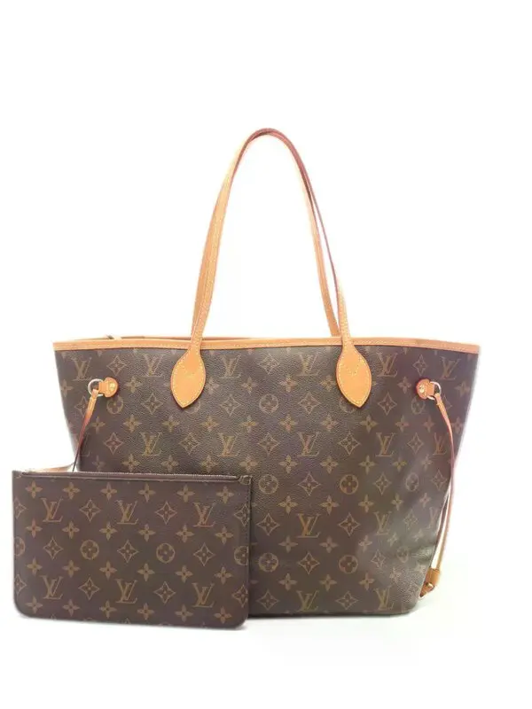 LOUIS VUITTON 2019 Mm Neverfull Monogram Canvas Tote Bag - Brown