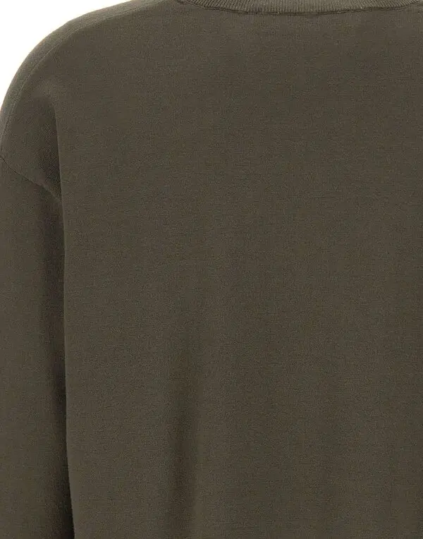 KAOS Side-slit Crewneck Sweater