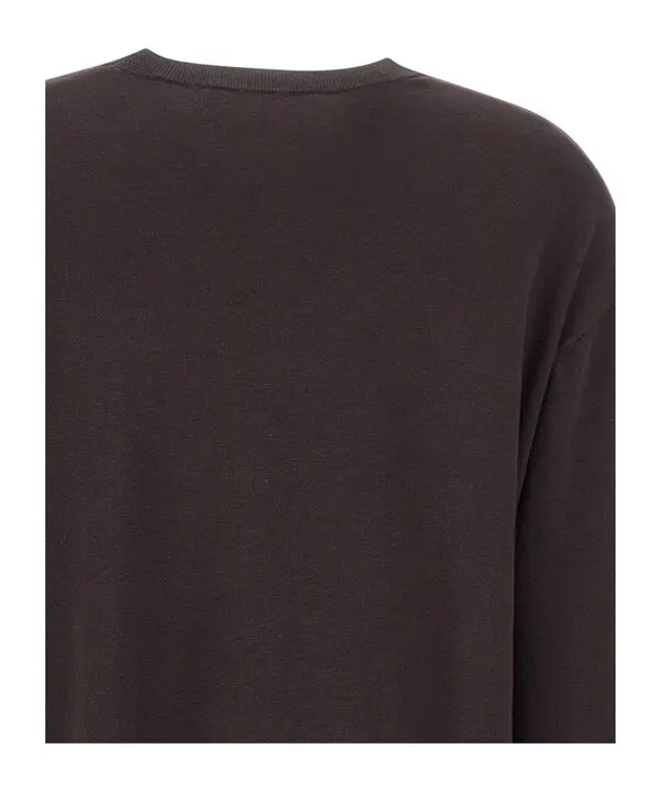 KAOS Side-slit Crewneck Sweater