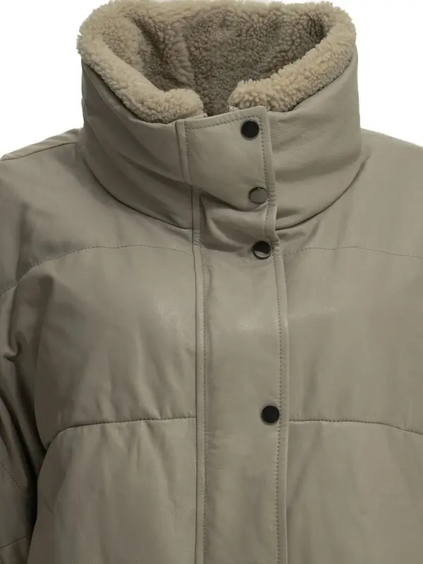 Brunello Cucinelli Long-sleeved Padded Jacket