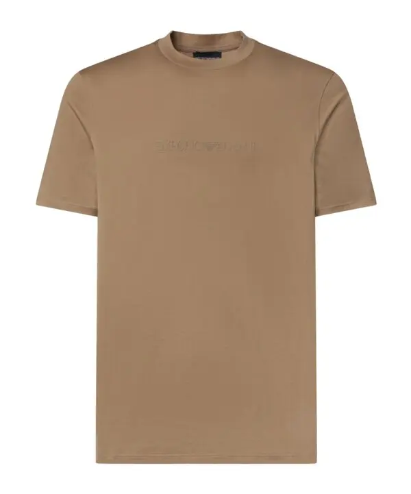 Emporio Armani Crew-neck T-shirt - Brown