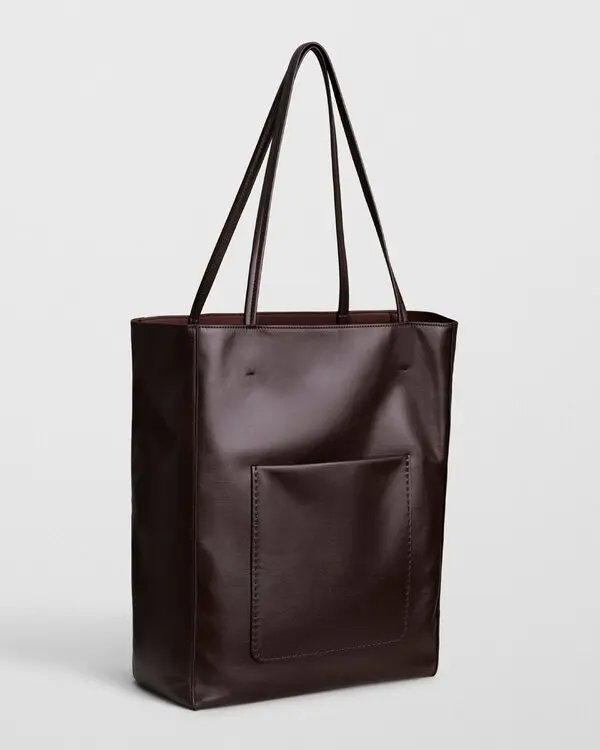 Phoebe Philo Chocolate Paper Tote