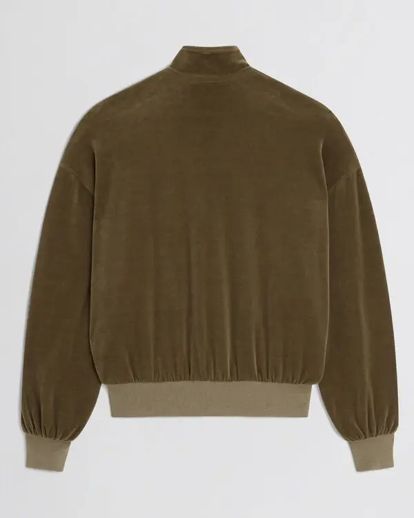 Phoebe Philo Velveteen Bomber Jacket