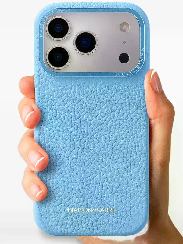 MAISON DE SABRE Dritan Leather 17 Pro Max Phone Case