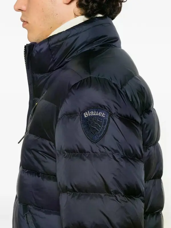 BLAUER. Austin Quilted High-neck Jacket