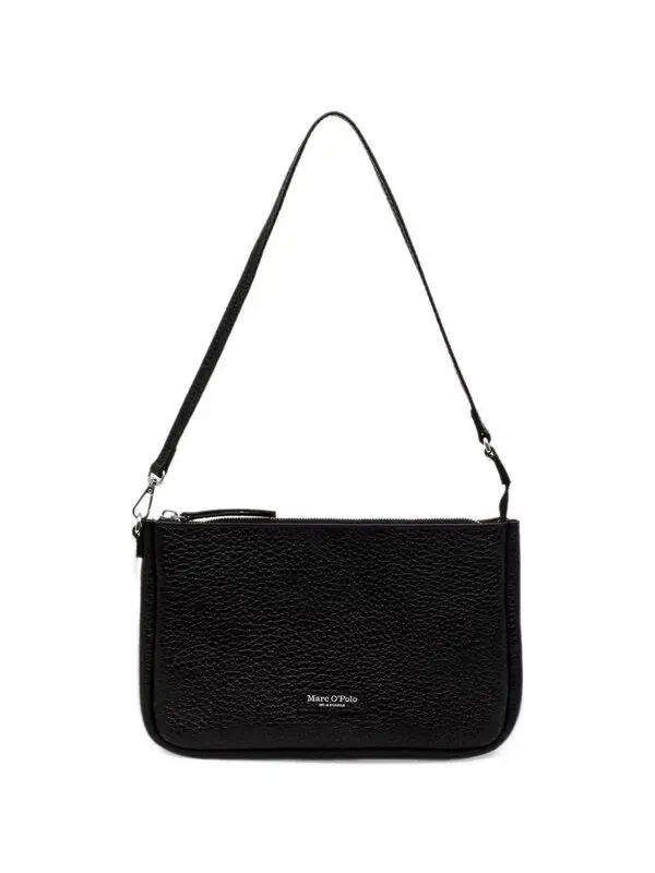 Marc O'polo Biana Grained-leather Tote Bag - Black