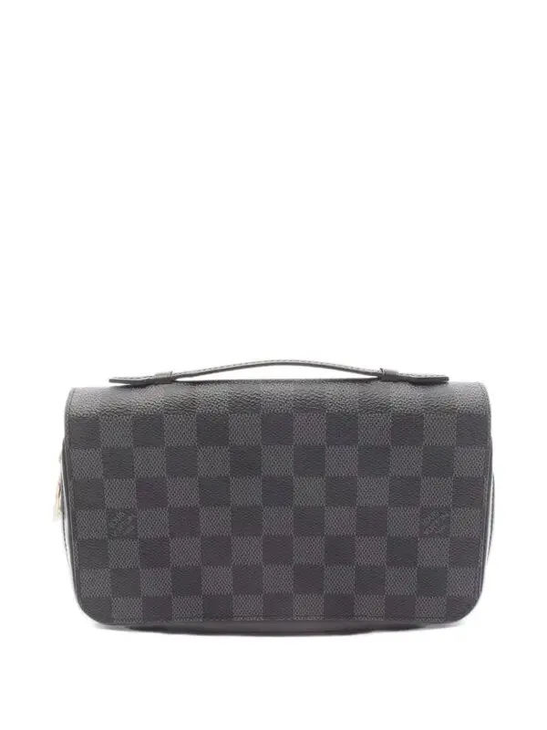 LOUIS VUITTON Xl Zippy Damier Graphite Wallet