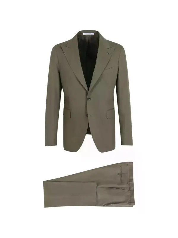 Tagliatore Peak-lapel Single-breasted Suit