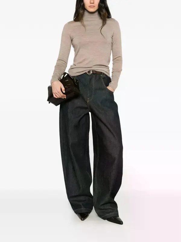 Max Mara High-neck Cashmere Sweater