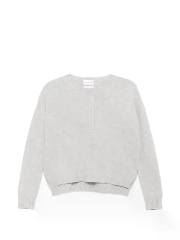 SCAGLIONE Button-up Sweater - White