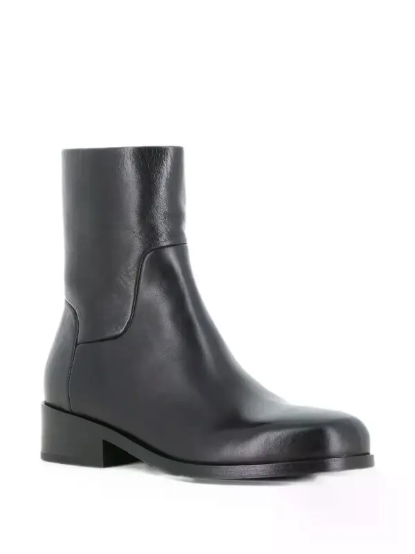 Marsèll Gnocco Side-zip Leather Ankle Boots