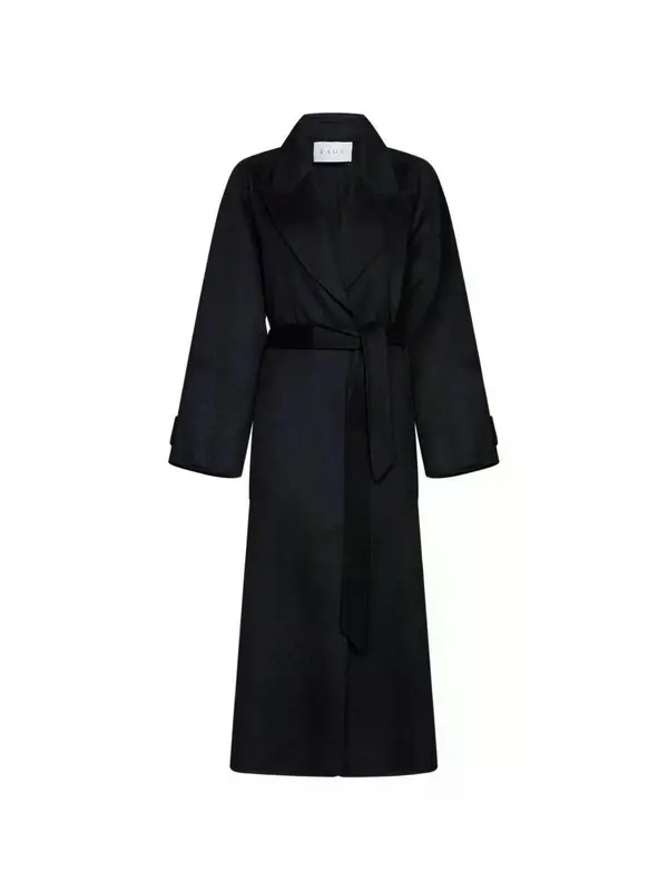 KAOS Belted Long-sleeve Wrap Coat