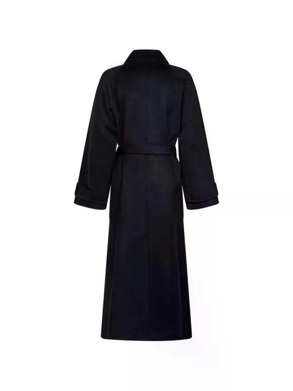 KAOS Belted Long-sleeve Wrap Coat