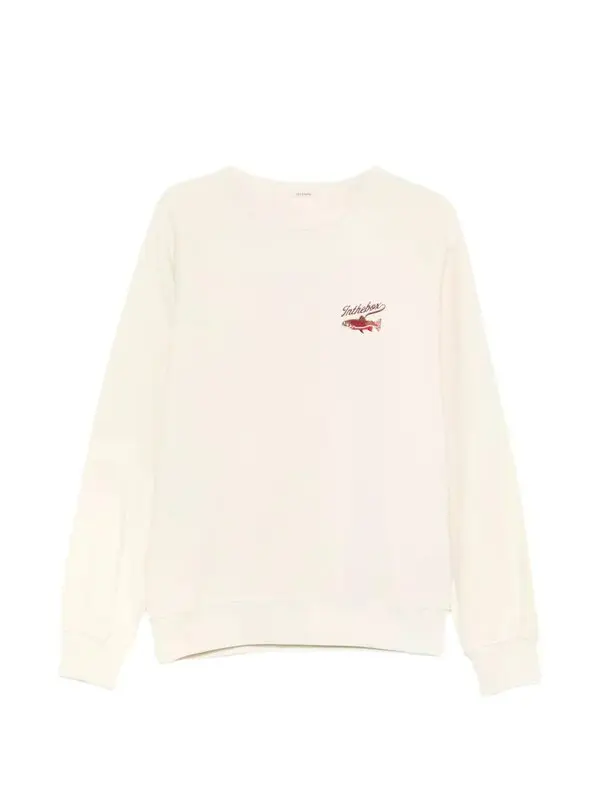 IN THE BOX Graphic-print Raglan-sleeve Sweatshirt