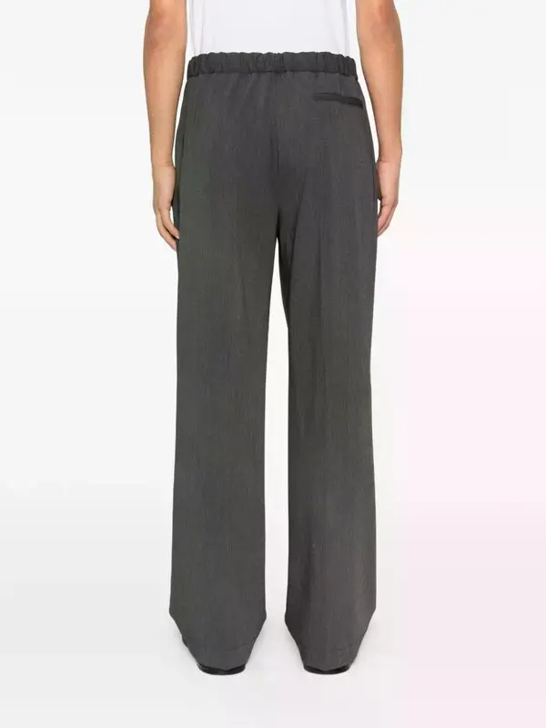 HEVO Pleated Wide-leg Trousers
