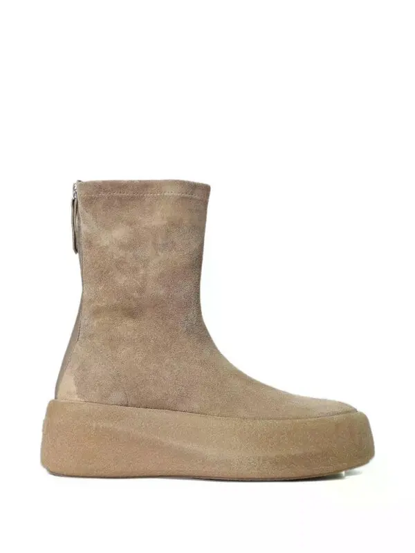 VIC MATIE F04 Creepy Suede Platform Ankle Boots