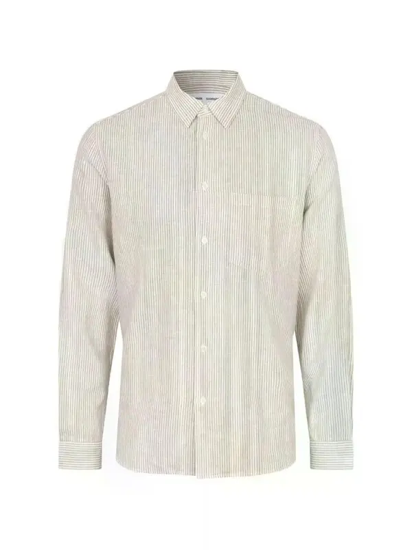 Samsøe Samsøe Saliam Fp Stripe-print Shirt - Grey