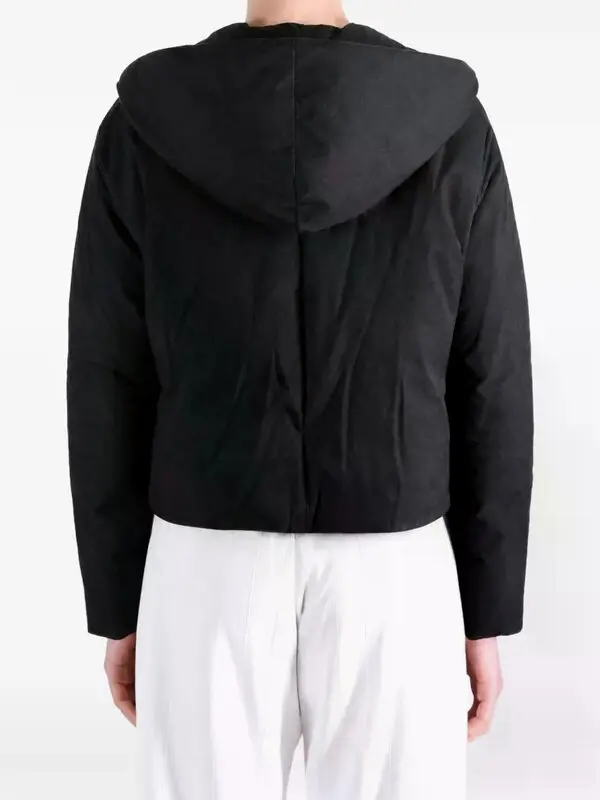TAIGA TAKAHASHI Hooded Wrap Puffer Jacket