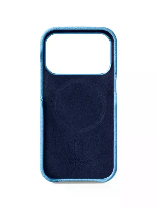 MAISON DE SABRE Pro 17 Grain-leather Phone Case