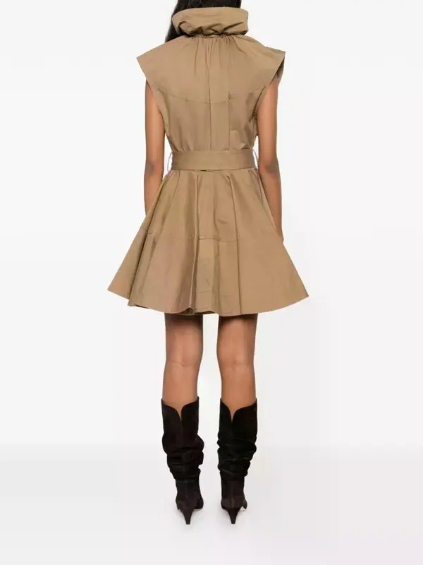 Zimmermann Belted Sleeveless Mini Dress